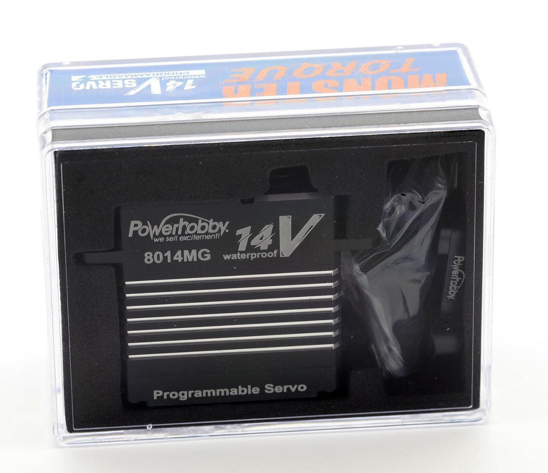 Powerhobby 8014MG 14v Programmable Waterproof HV Brushless 3s Lipo ...