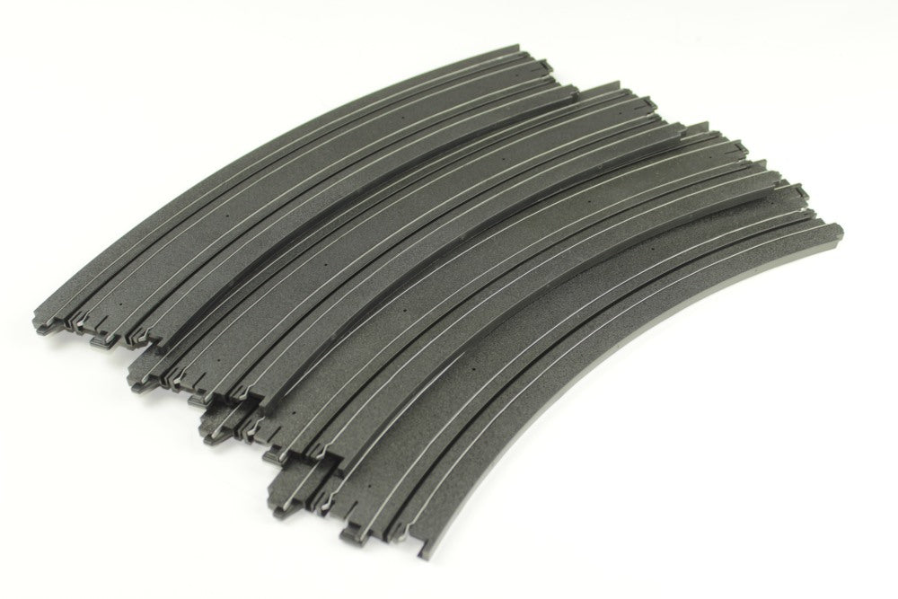 AFX 9" Radius 1/4 Curve Slot Car Track (2) #8623