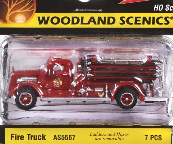 Woodland Scenics AS5567 HO Scale Fire Truck | PowerHobby