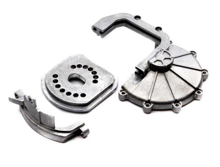 Axial AXI252012 SCX6 Motor Plate & Clamp | PowerHobby