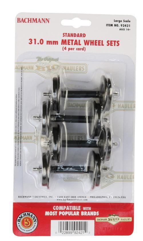 Bachmann 92421 (Large Scale) Standard Metal Wheel Set (4 Per Card ...