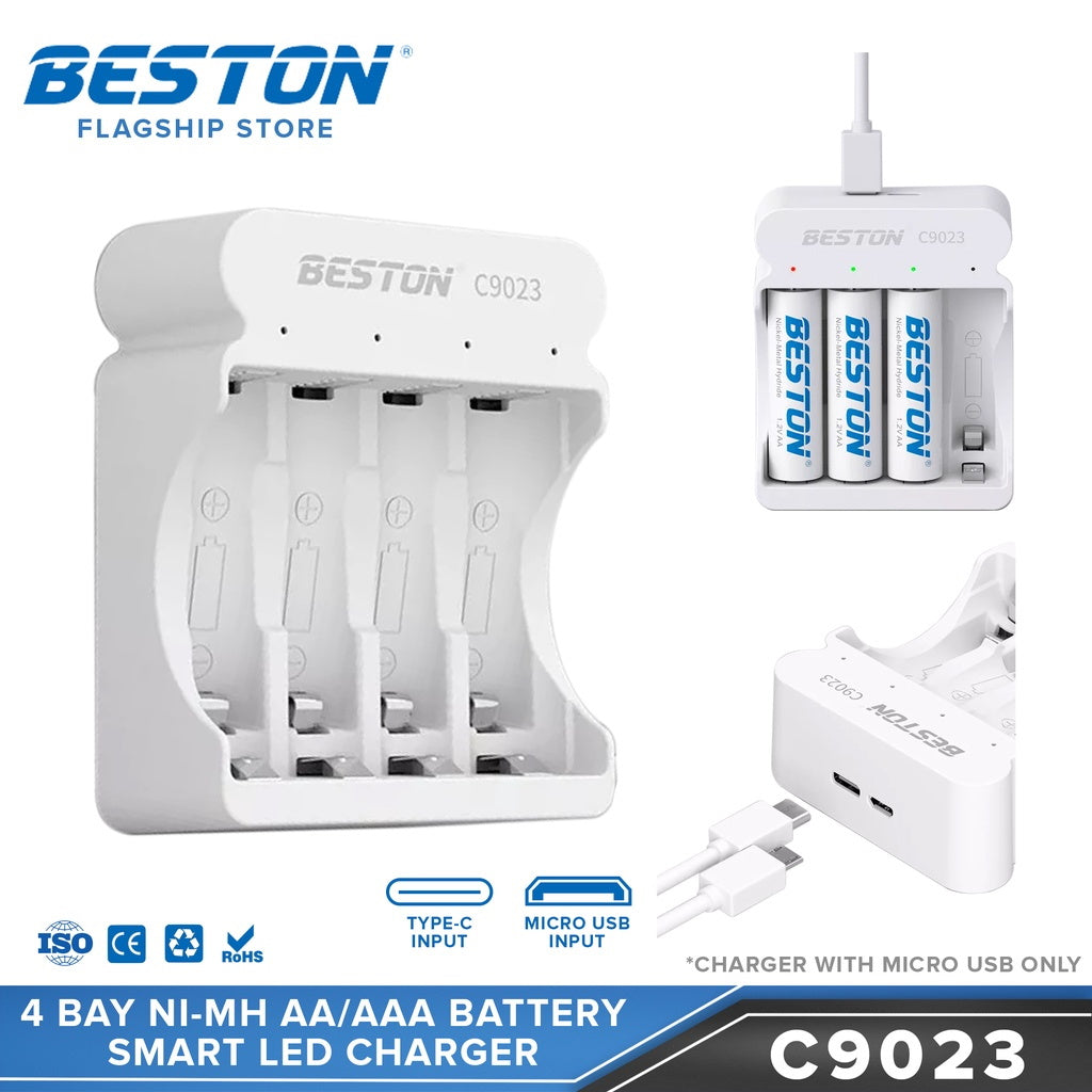 Beston Smart Led Charger for Ni-MH AA / AAA Battery | PowerHobby
