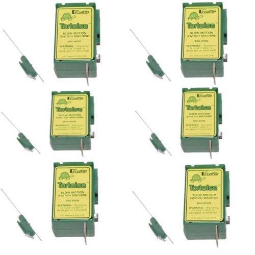 Circuitron 800-6006 Tortoise Switch Machine Value 6 Pack | PowerHobby