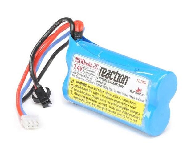 Dynamite 7.4V 1500 mAh 2S Li-Ion Battery Jet Jam DYNB0110 | PowerHobby