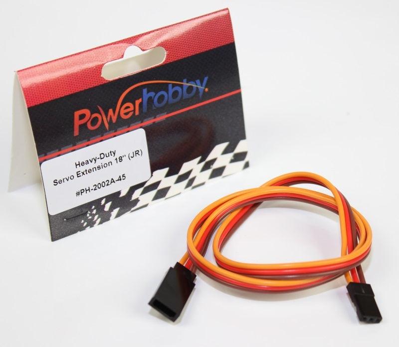 Powerhobby 18" Heavy Duty Servo Extension JR Connector / Plug | PowerHobby