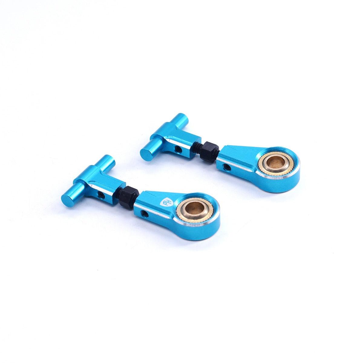 Powerhobby Aluminum Adjustable Front Upper Arm Set Tamiya TT02 | PowerHobby