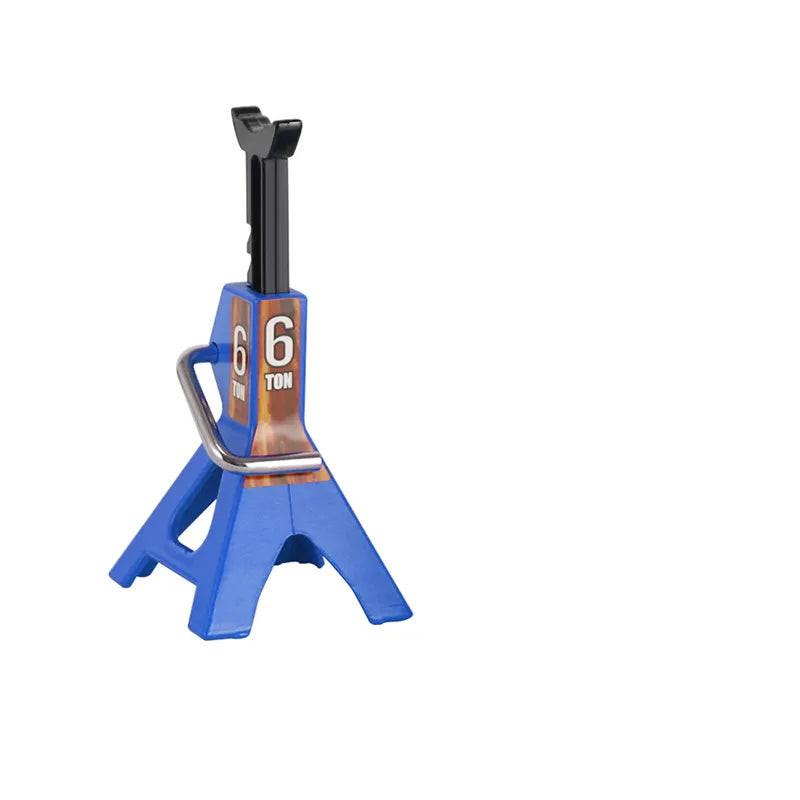 Powerhobby 3/6 Ton RC Scale Adjustable Height Metal Jack Stand Blue ...