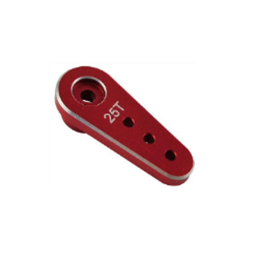 Powerhobby Aluminum Servo Horn 25T Red 32MM | PowerHobby