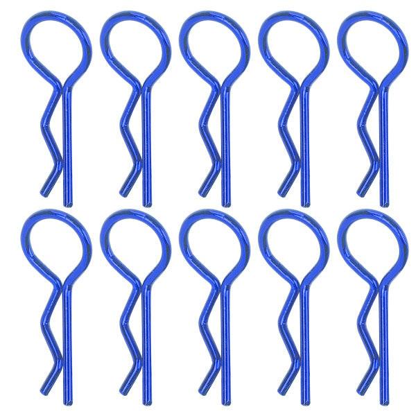 Powerhobby Large Body Clips (10) Axial SCX6 Blue | PowerHobby