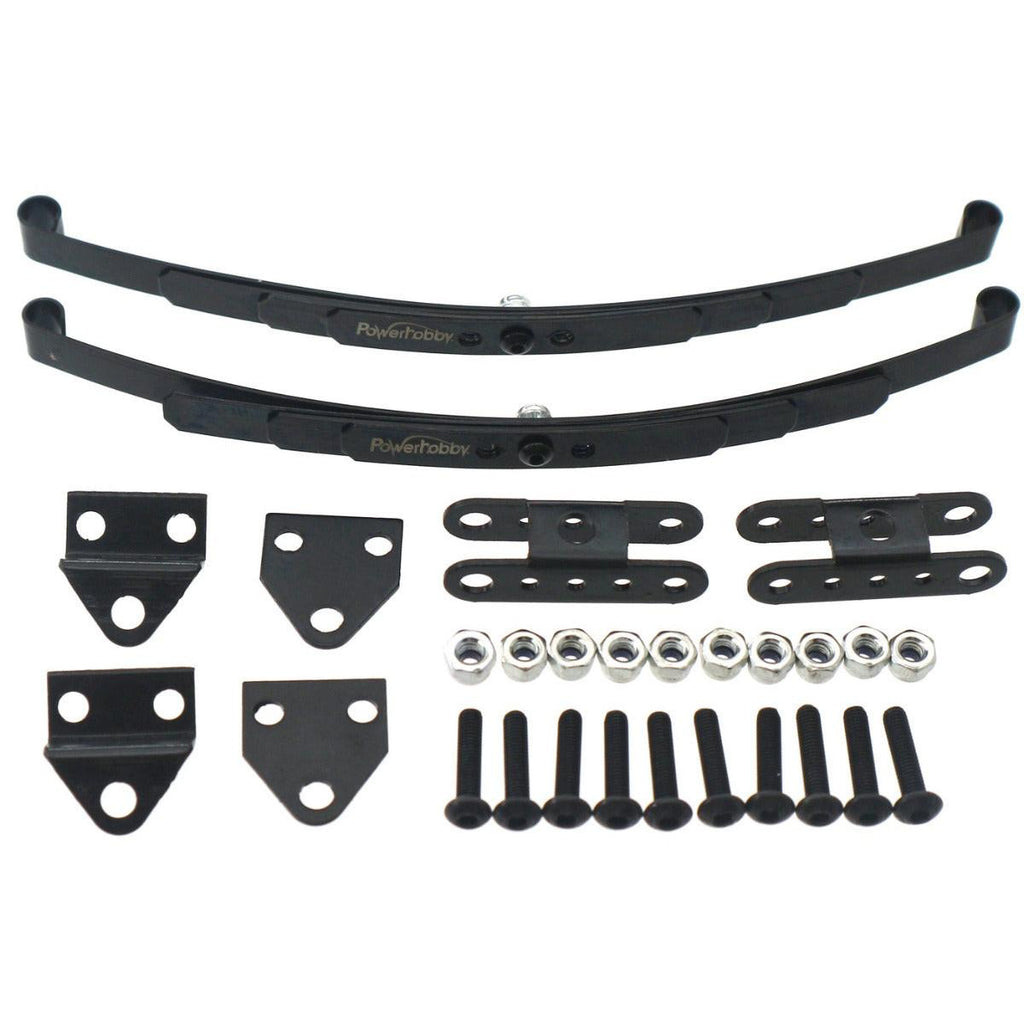 Powerhobby Steel Leaf Spring Suspension Bar Kit for D90 TF2 Axial SCX10 ...