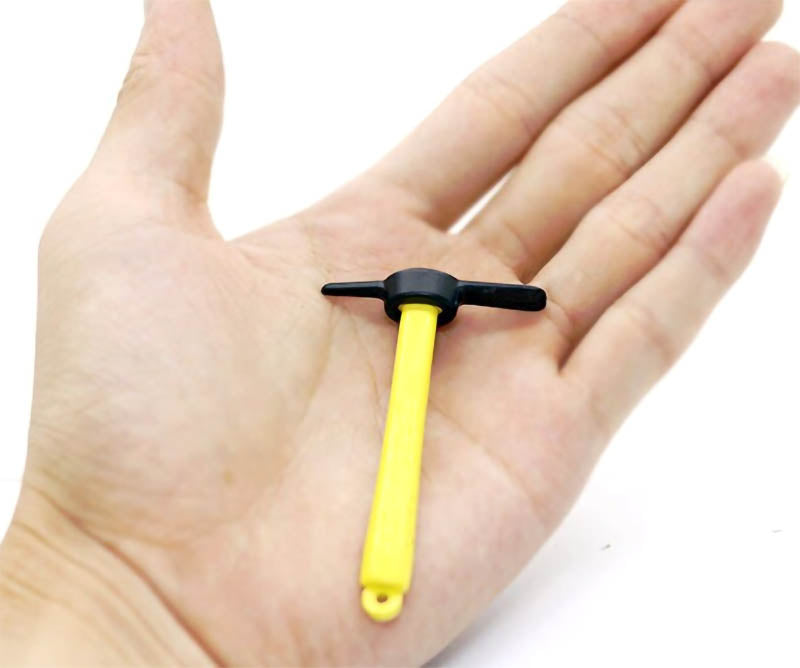 Powerhobby Metal Pickaxe Yellow 1/10 Rc Rock Crawler Accessory | PowerHobby