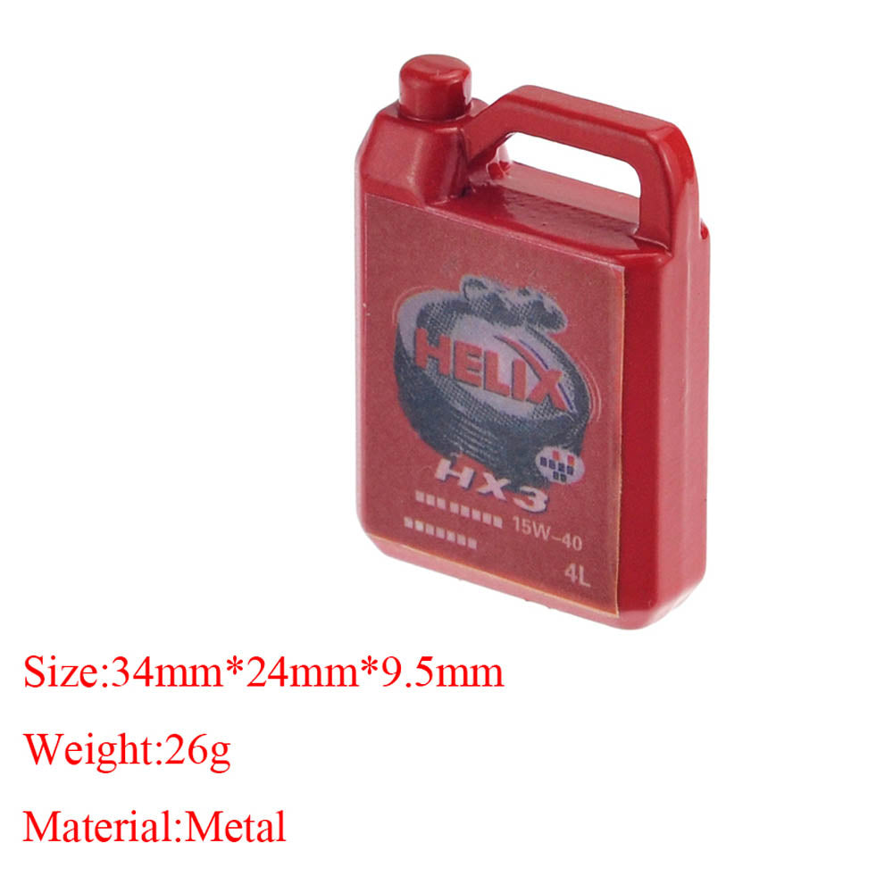 Powerhobby Metal Engine Oil Box RED 1/10 Rock Crawler Accessory ...
