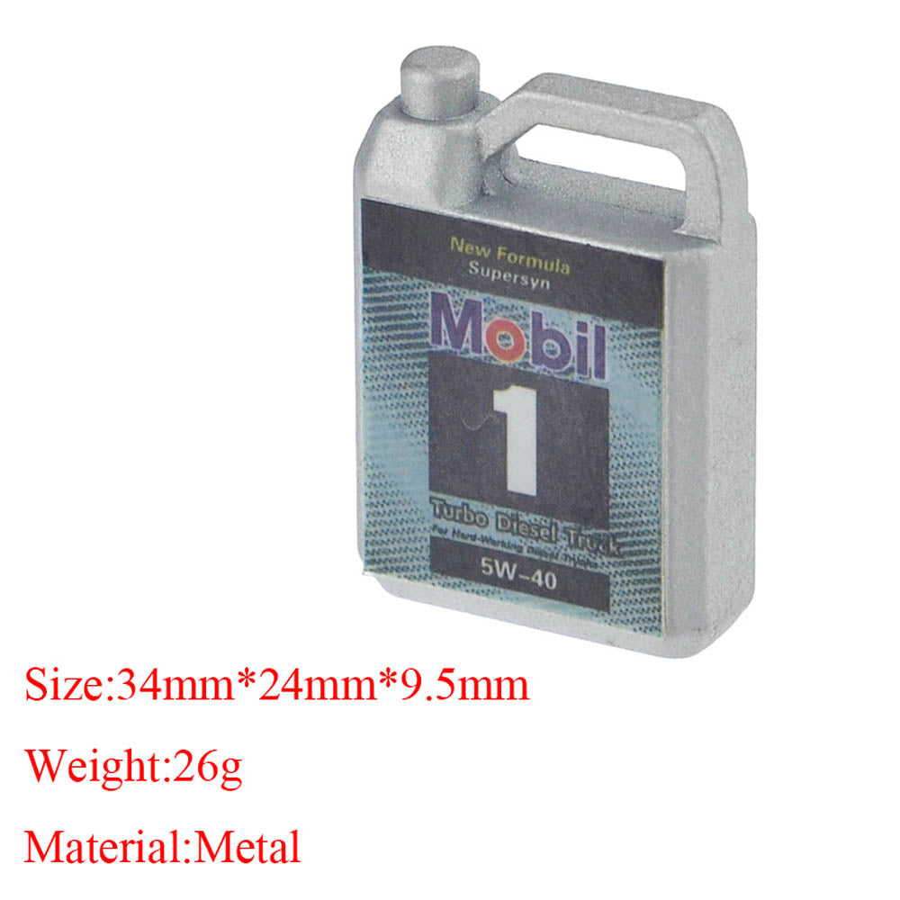 Powerhobby Metal Engine Oil Box Silver 1/10 Rock Crawler Accessory ...