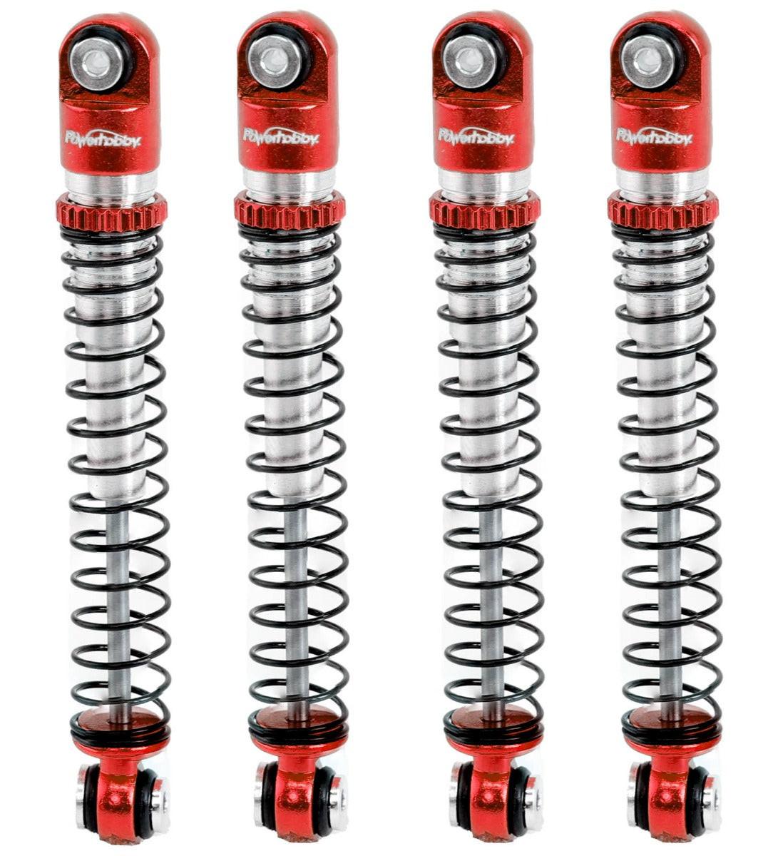 Powerhobby Aluminum 54mm Long Travel Shocks 1/24 Axial SCX24 Jeep ...