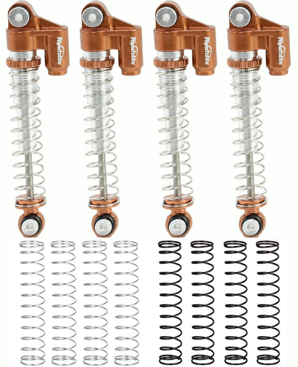 Powerhobby Aluminum 48mm Long Travel Shocks Axial SCX24 Jeep Bronco ...