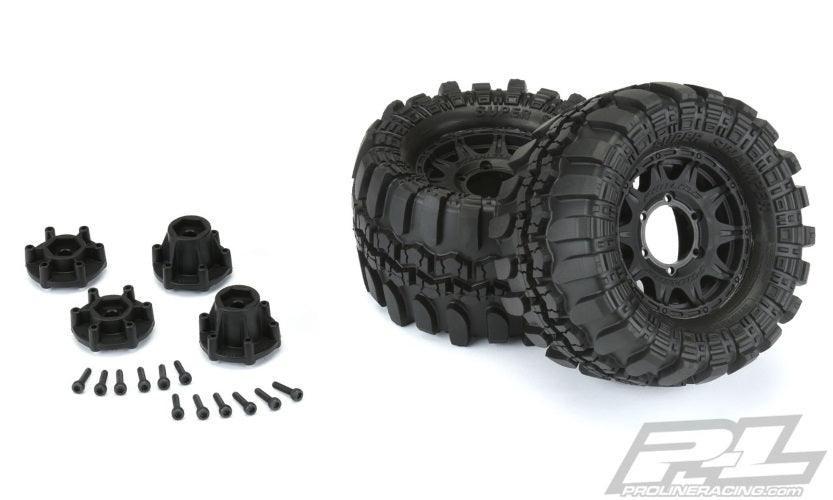 Pro-Line 1011010 Interco TSL SX Super Swamper 2.8" AT Mounted Tires ...
