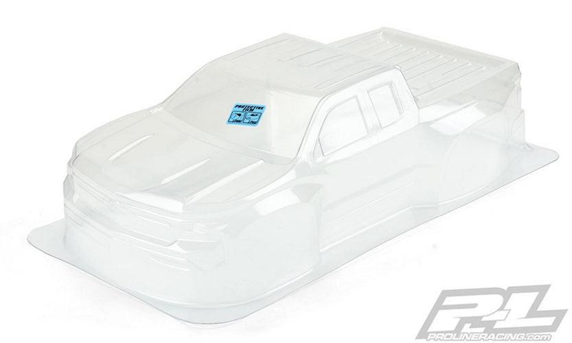 Pro-Line 2019 Chevy Silverado Z71 Trail Boss True Scale SC Body Clear ...