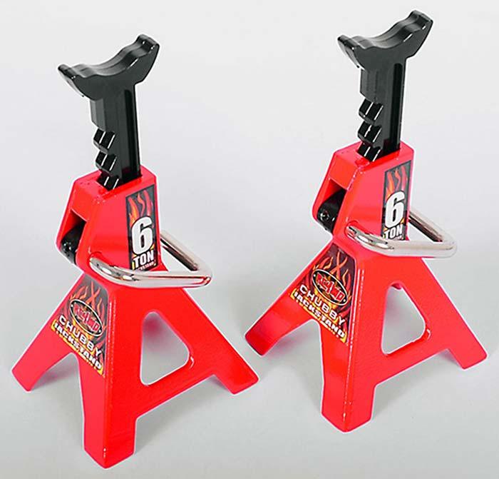 RC4WD ZS0588 Chubby 6 Ton Scale Jack Stands Pair SCX10 Wraith Gelande ...